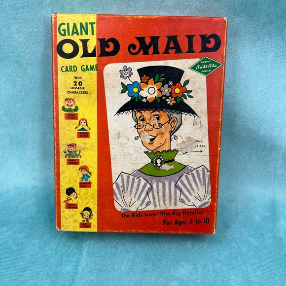 Vintage | Games | Vintage Old Maid Card Game | Poshmark